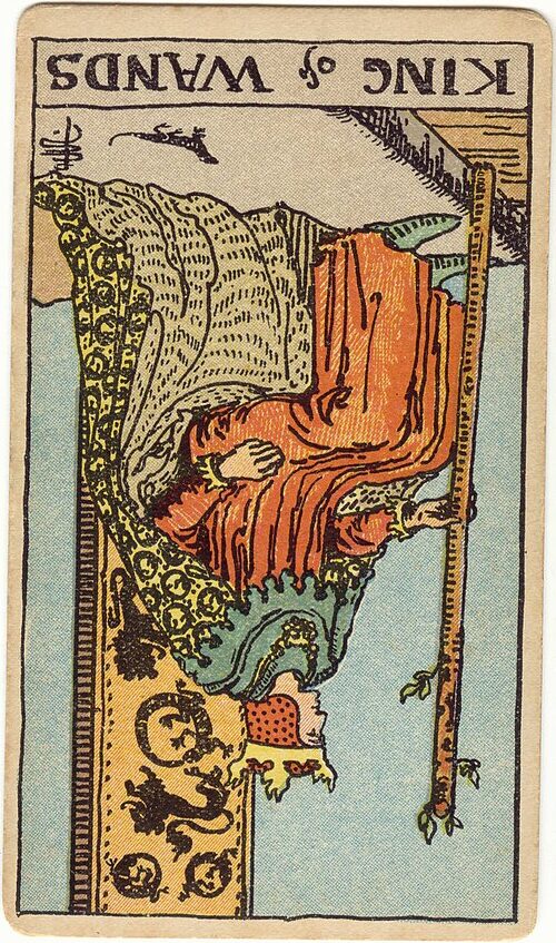Rey De Bastos Tarot Significado Amor Y Trabajo Rey De Bastos Tarot Significado Amor Y Trabajo